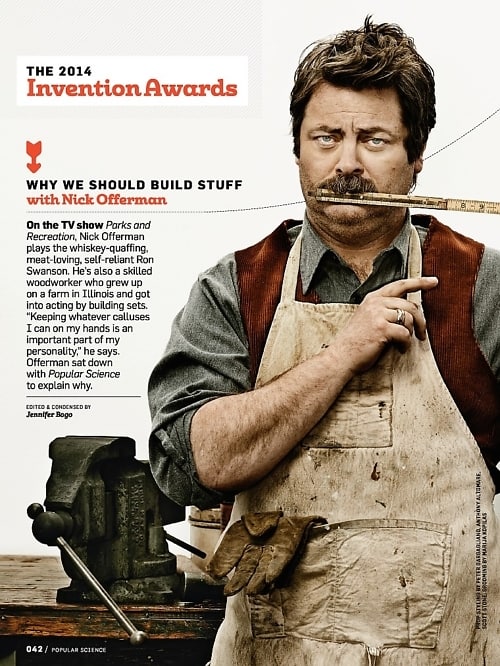 Nick Interviewed in Popular Science Magazine | Offerman Woodshop