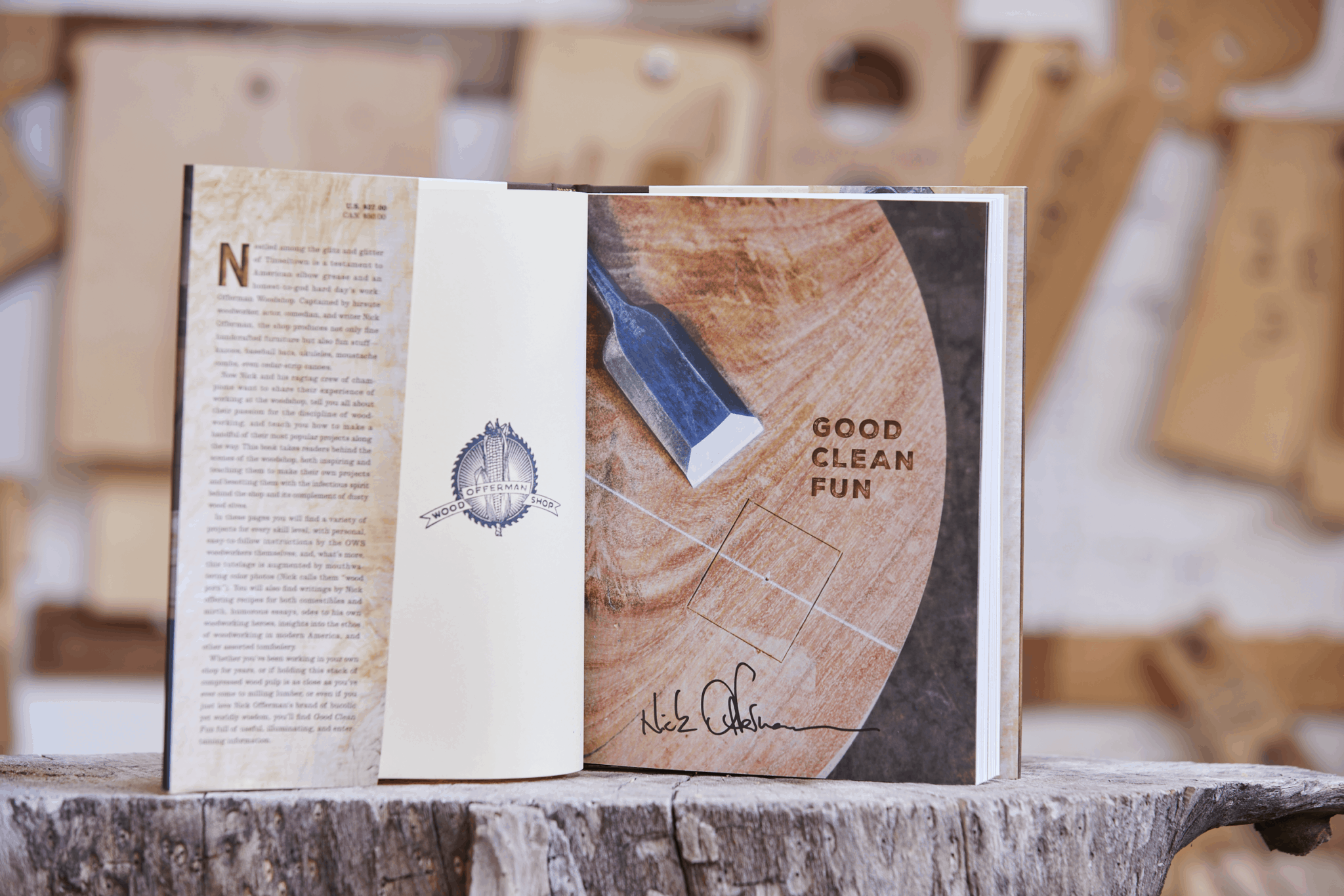 Good Clean Fun *autographed | Offerman Woodshop