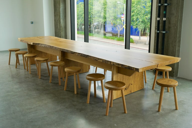 Oregon Oak Conference Table | Offerman Woodshop