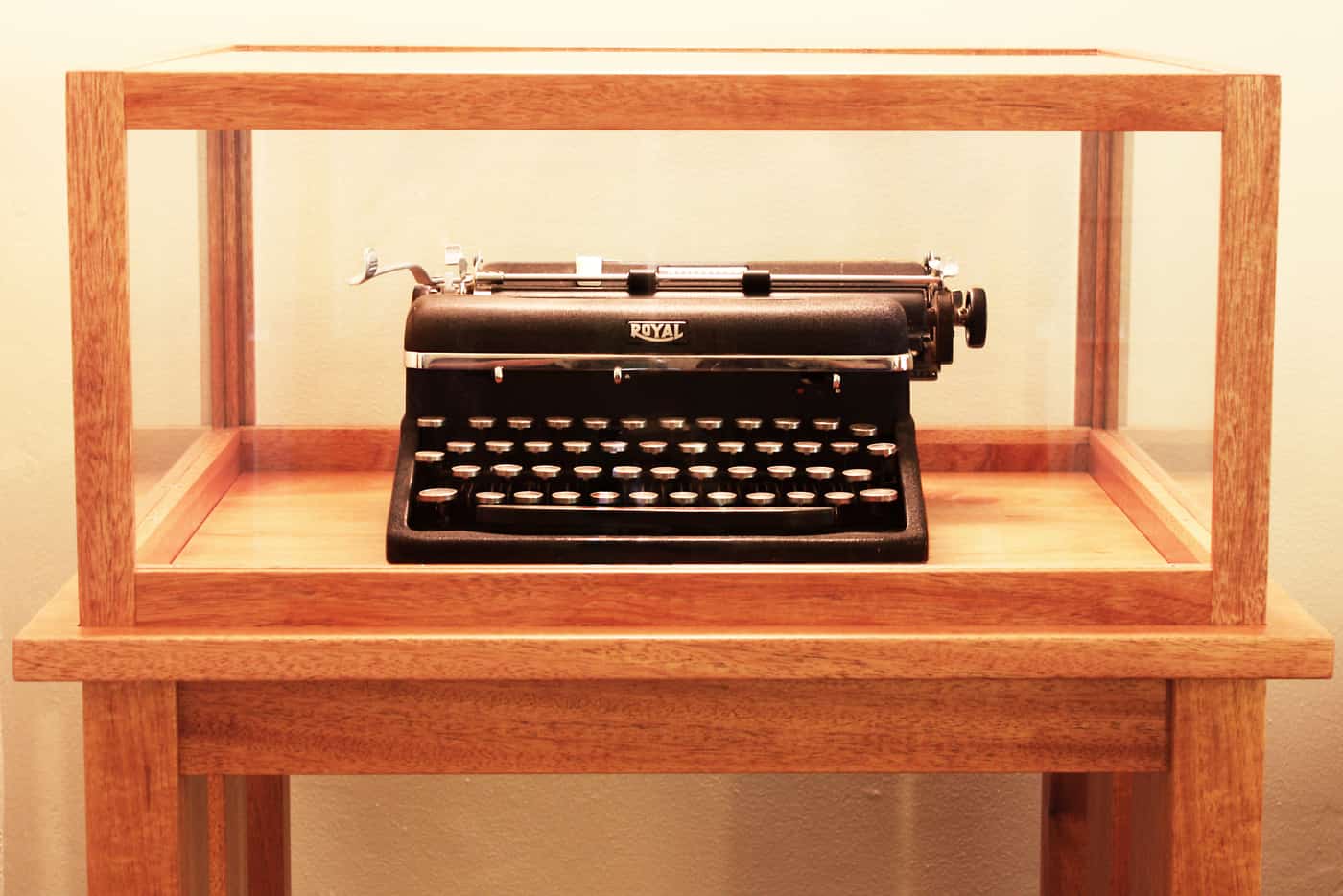 Typewriter Stand | Offerman Woodshop