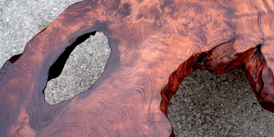 Custom Furniture Featuring Live Edges | Offerman Woodshop
