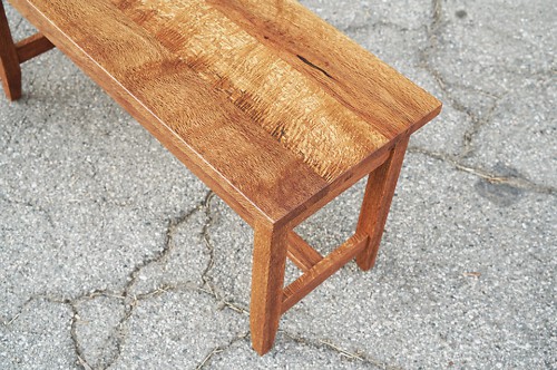 Live Oak Piano Bench | Offerman Woodshop