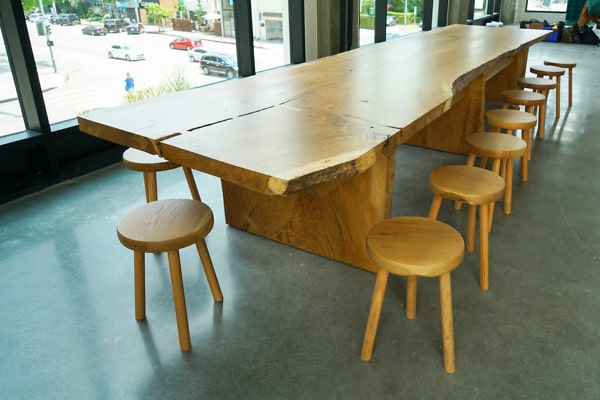 Oregon Oak Conference Table | Offerman Woodshop