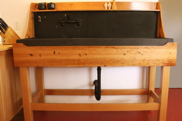 Shaker Sink Stand | Offerman Woodshop