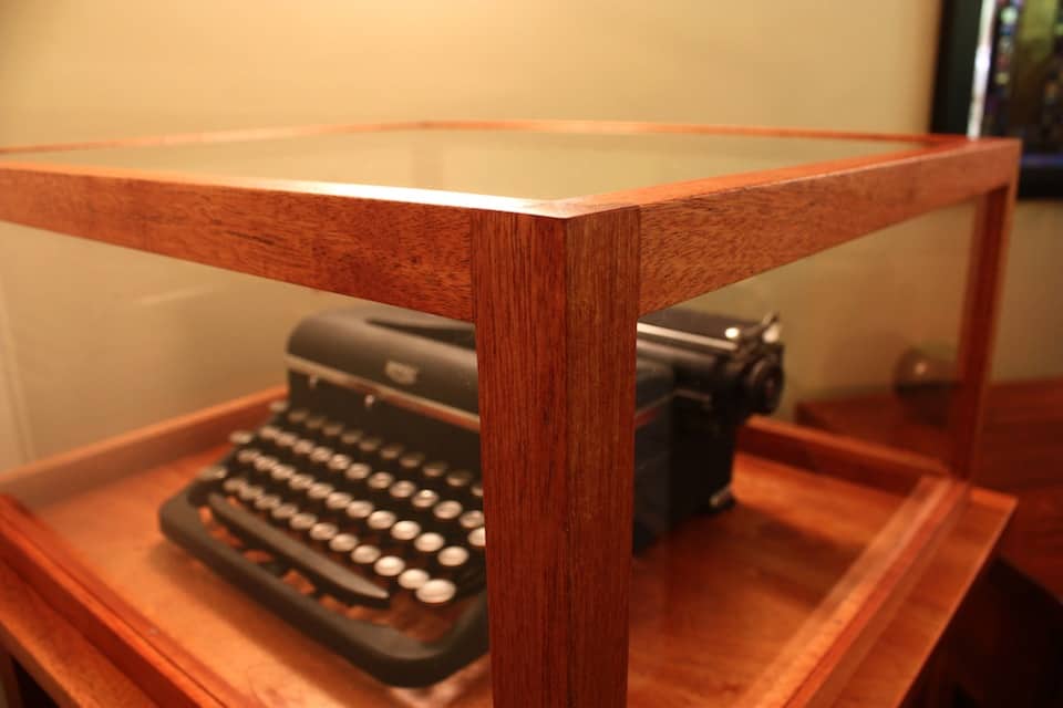Typewriter Stand | Offerman Woodshop